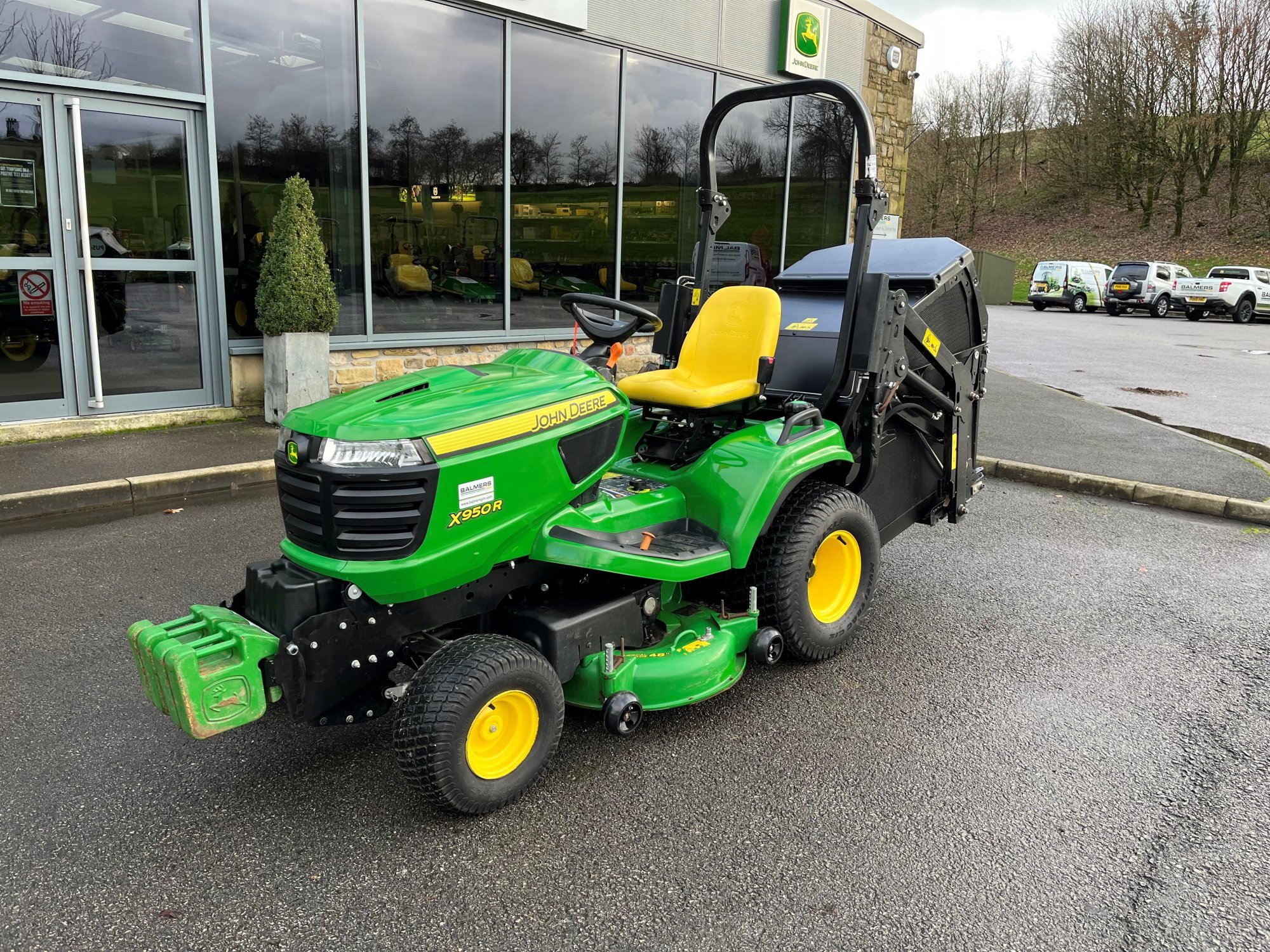John Deere X950R High Tip | Balmers GM Ltd