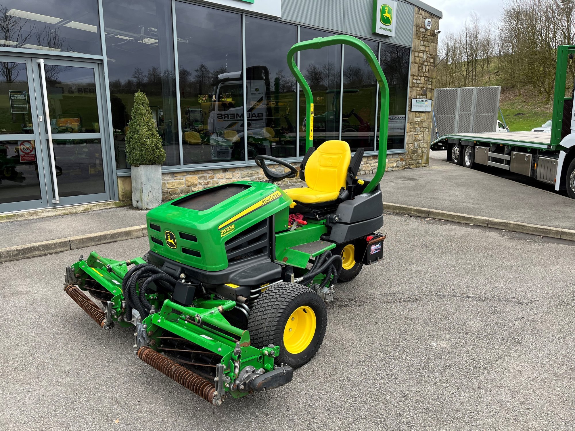 John Deere 2653B Tees Mower | Balmers GM Ltd