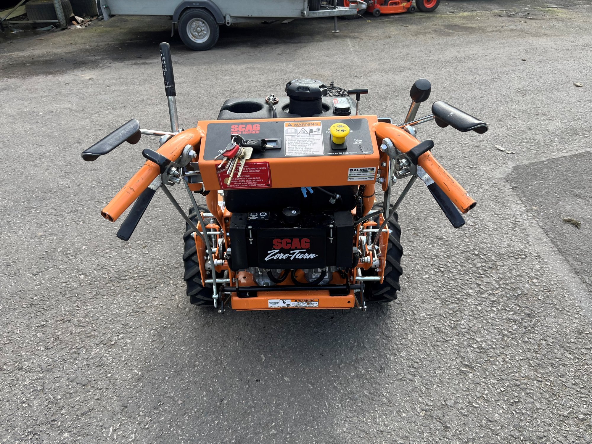 Balmers GM Ltd, Scag SWZ 32" Pedestrian Mower