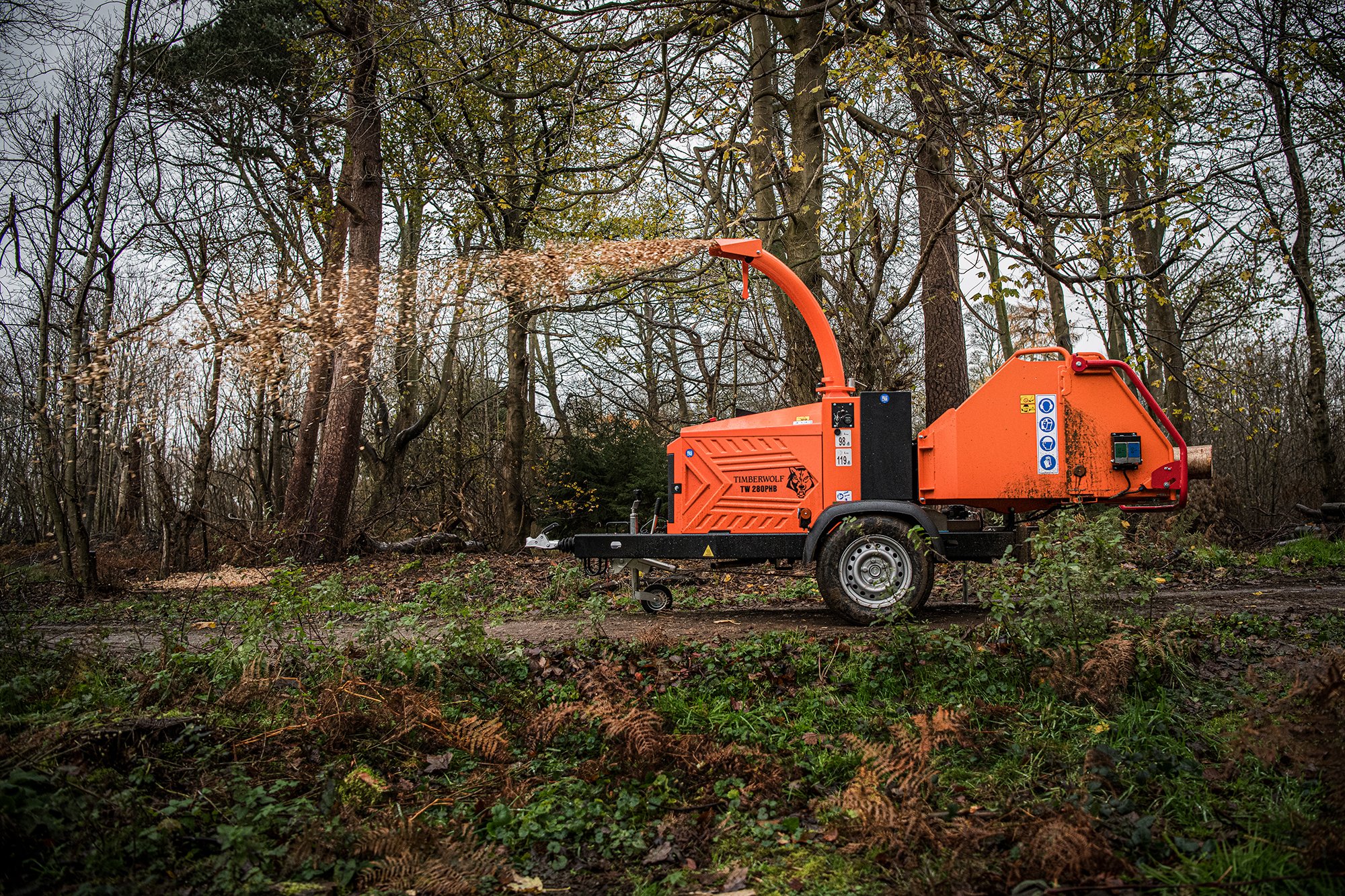 Timberwolf TW 280PHB Wood Chipper | Balmers GM